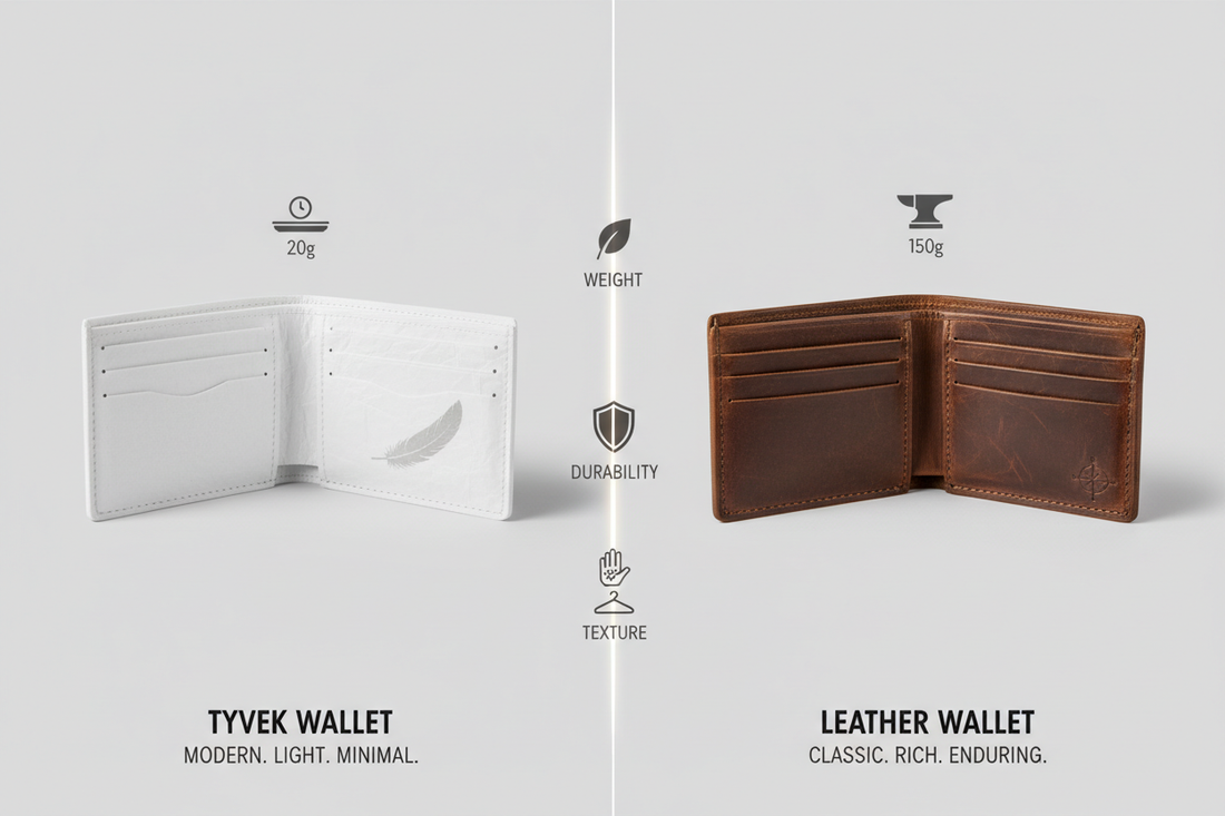 Tyvek vs Leather Wallets: Complete Durability Comparison