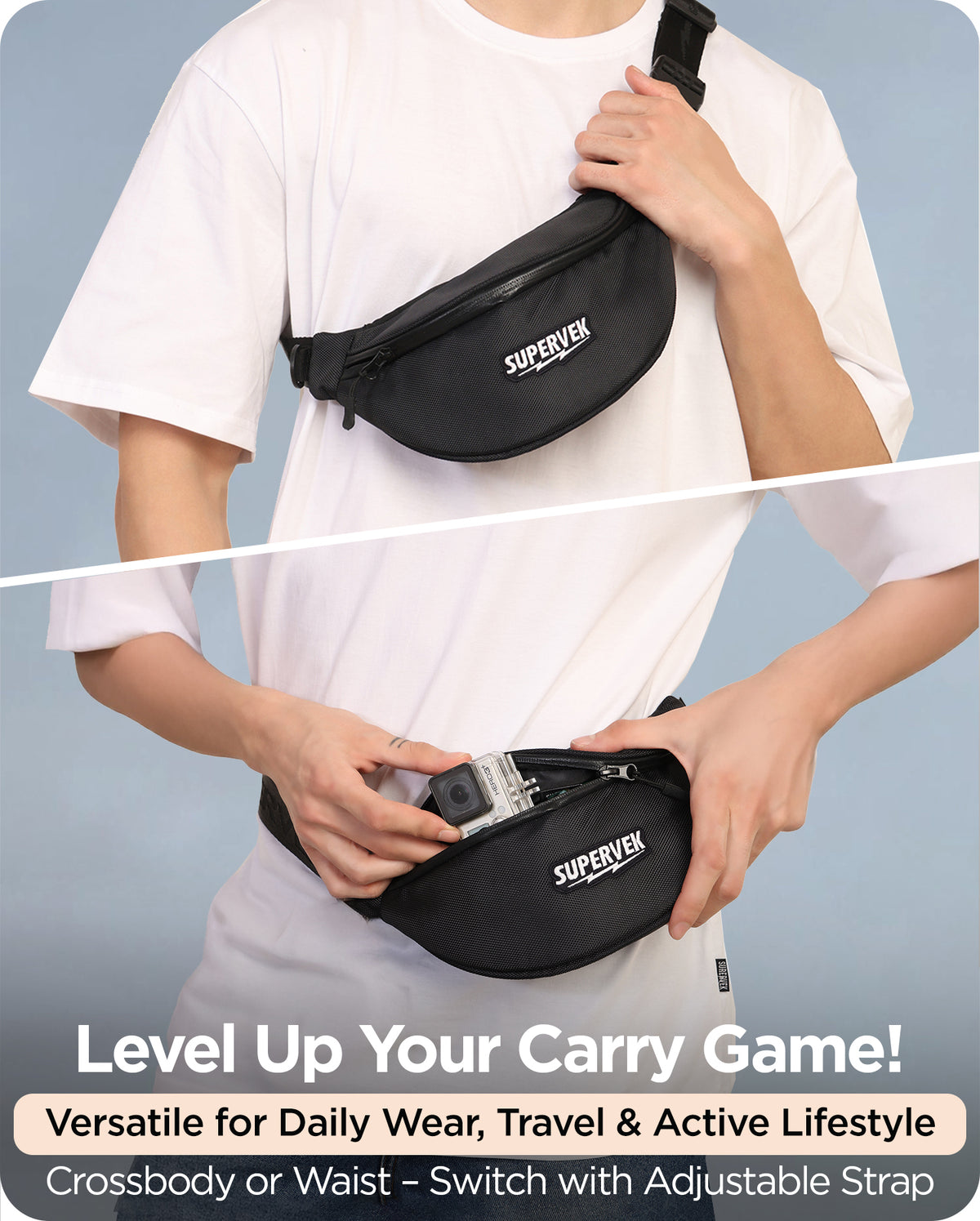 Buy Slinger - Waist Pouch For Men | Supervek