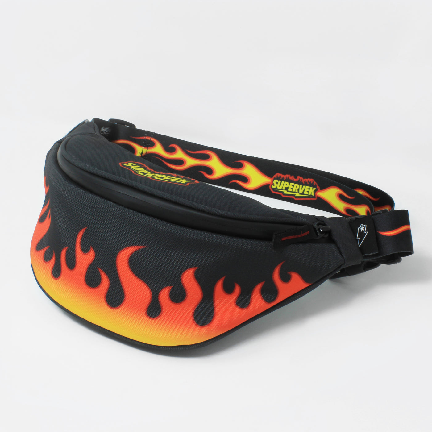 Black Slinger For Men & Women - Buy Expandable Flame Print Slinger